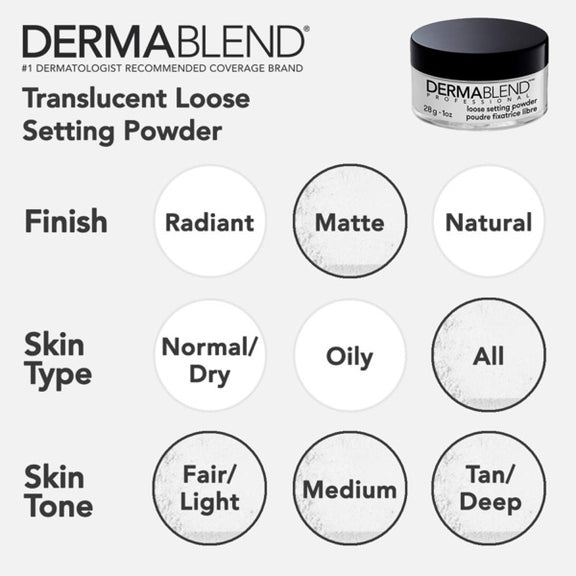 Loose Setting Powder – Dermablend Professional