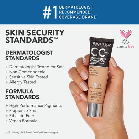 Continuous Correction™ CC Cream SPF 50 | Full Coverage CC Cream ...