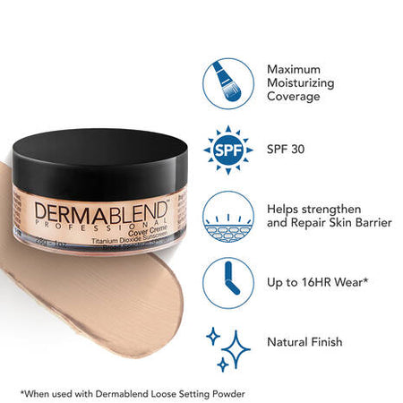 Cover Creme | Full Coverage Cream Foundation for Discoloration ...