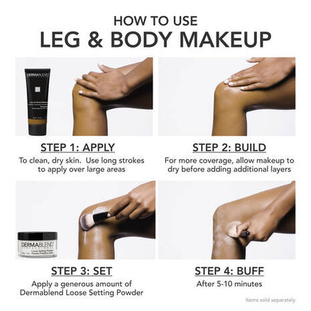 Leg and Body Makeup | Body Foundation Makeup – Dermablend Professional
